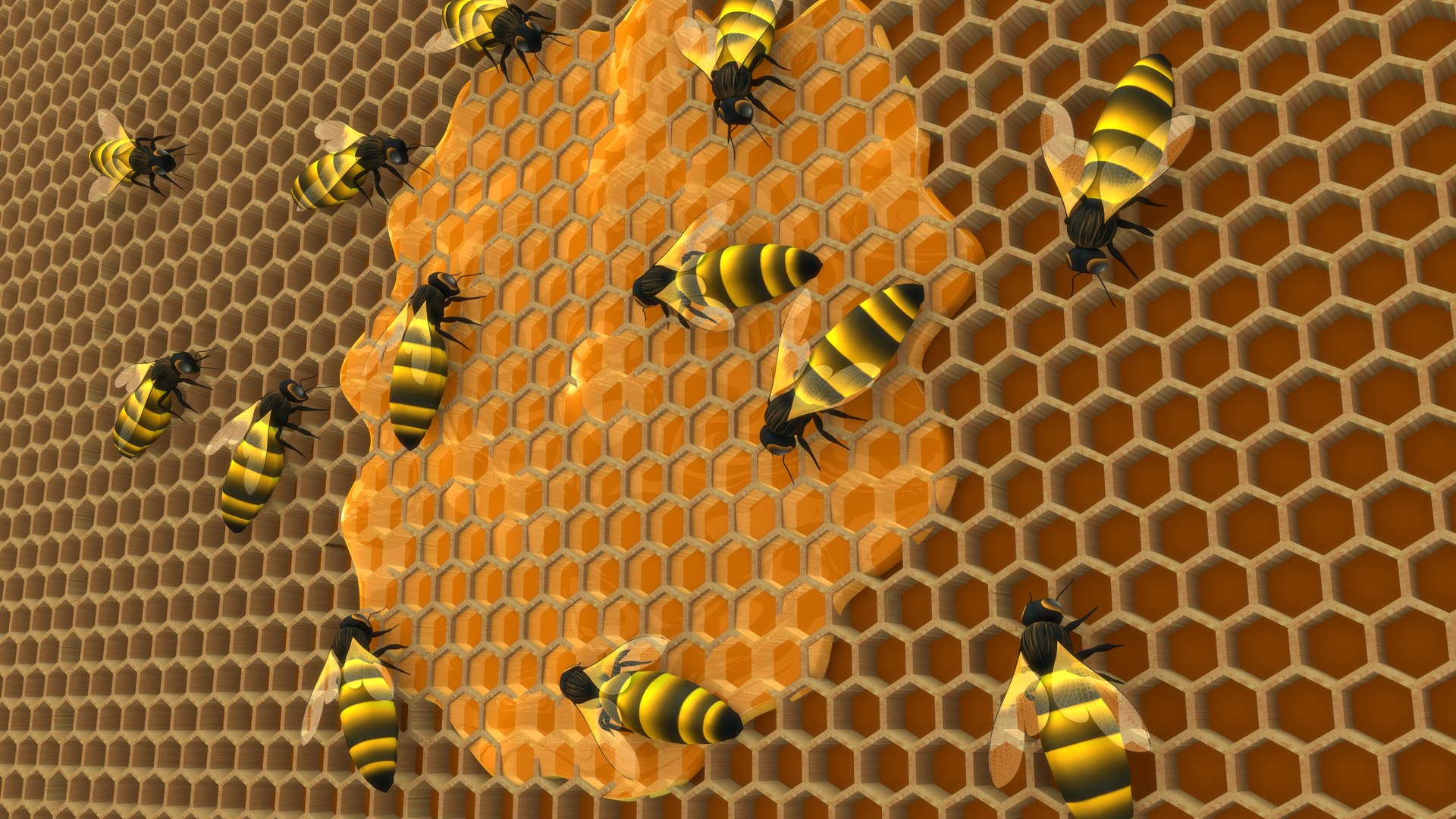 Beekeeping 3D Model - TurboSquid 1792332