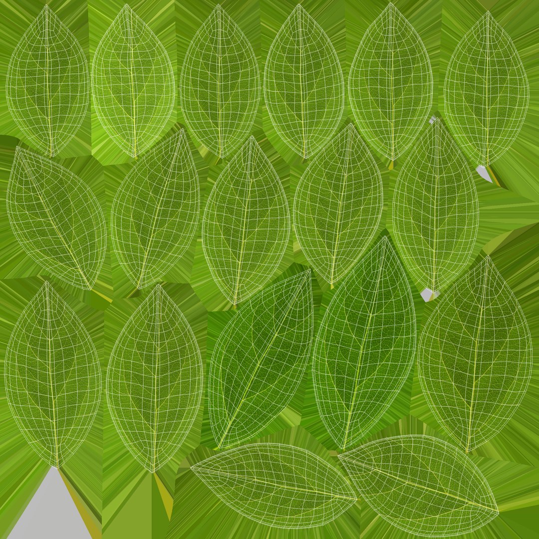 3D plant stalk leaves - TurboSquid 1294192