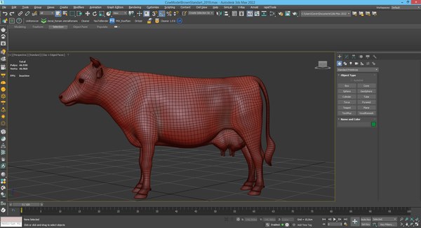 3D Low Poly Cow Poly Unwrapped 4 K model - TurboSquid 1956659