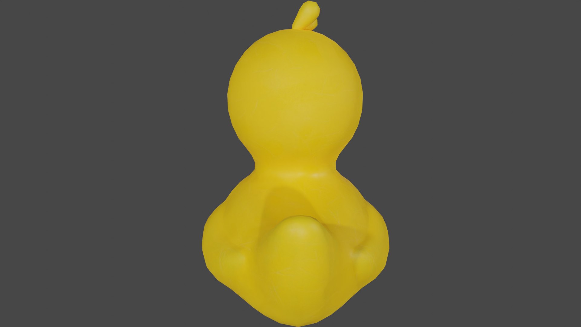 3D Cartoony Rubber Ducky Model - TurboSquid 2398593