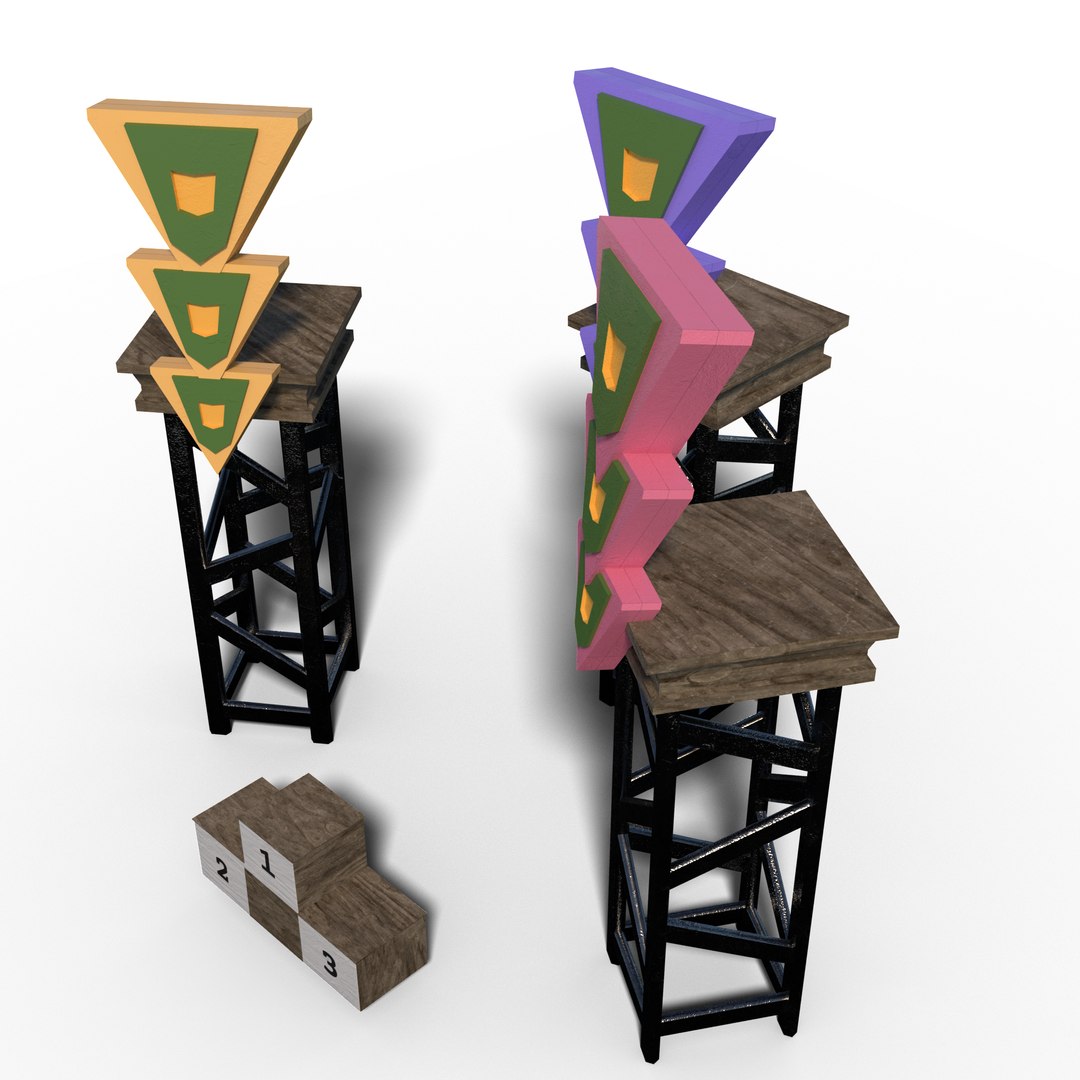 3D Winning Stage Podium Racing model - TurboSquid 2065133