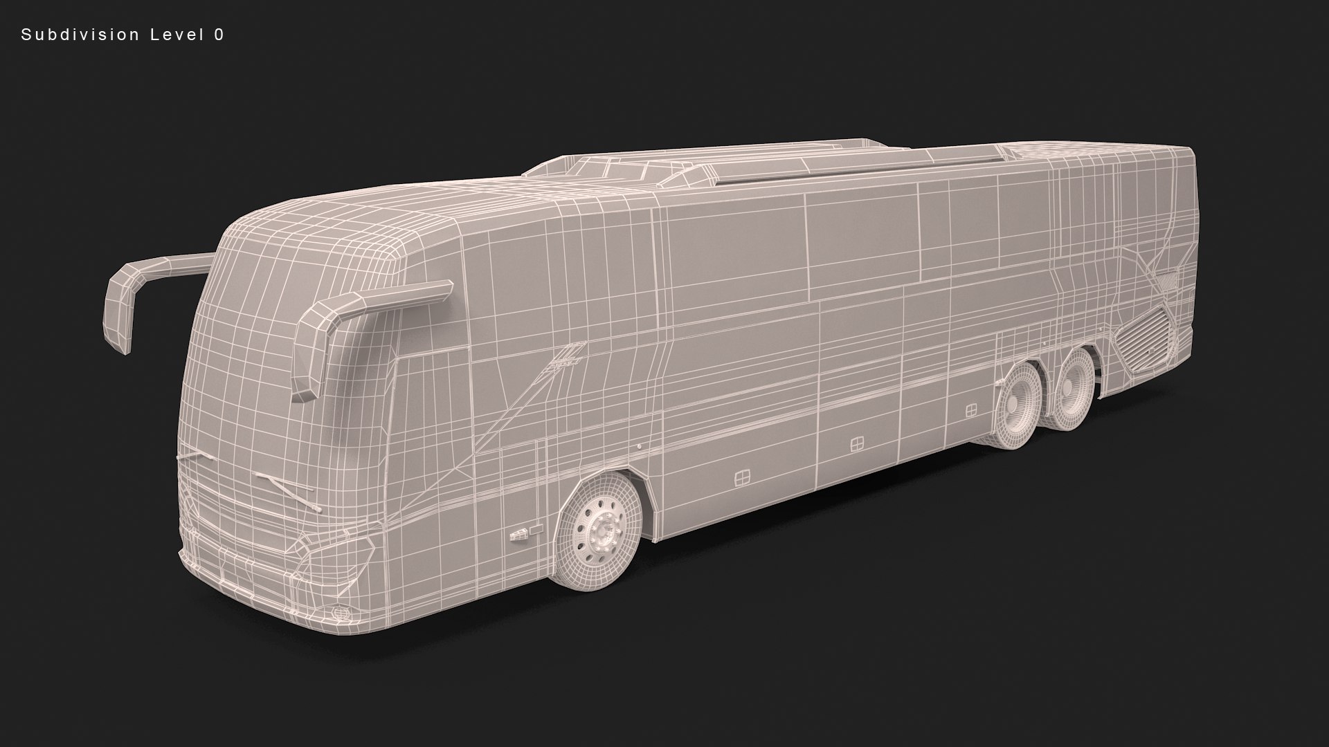 Electric bus x-ray model - TurboSquid 1580612