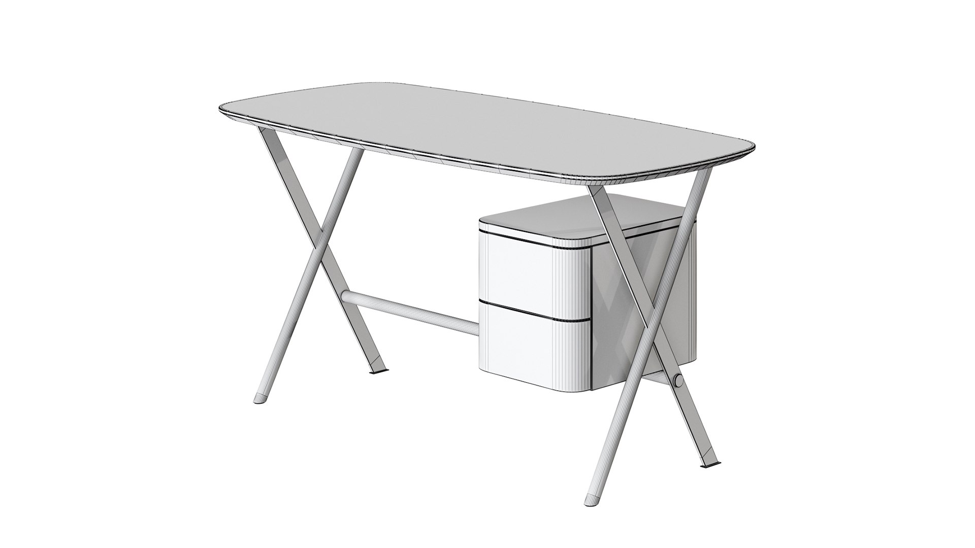 3D Jasper Meridiani Writing Desk - TurboSquid 2107821