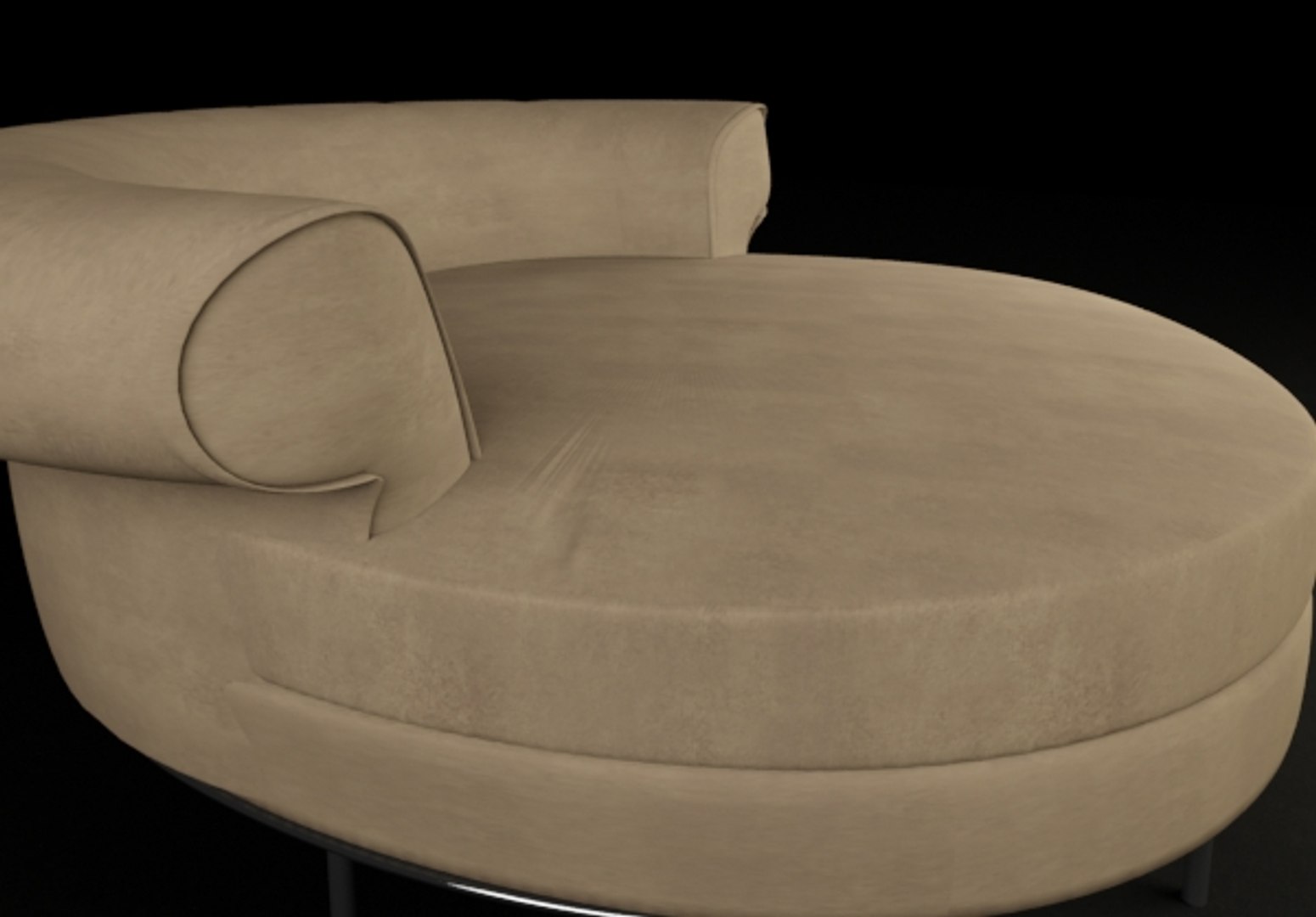 3dsmax Sofa Modern Circular