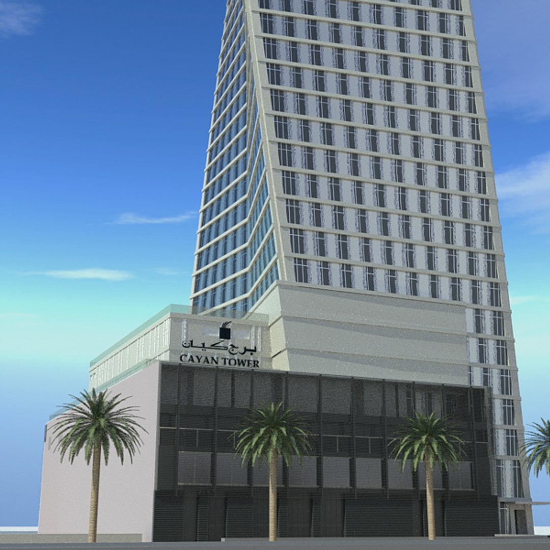 3d Model Cayan Tower