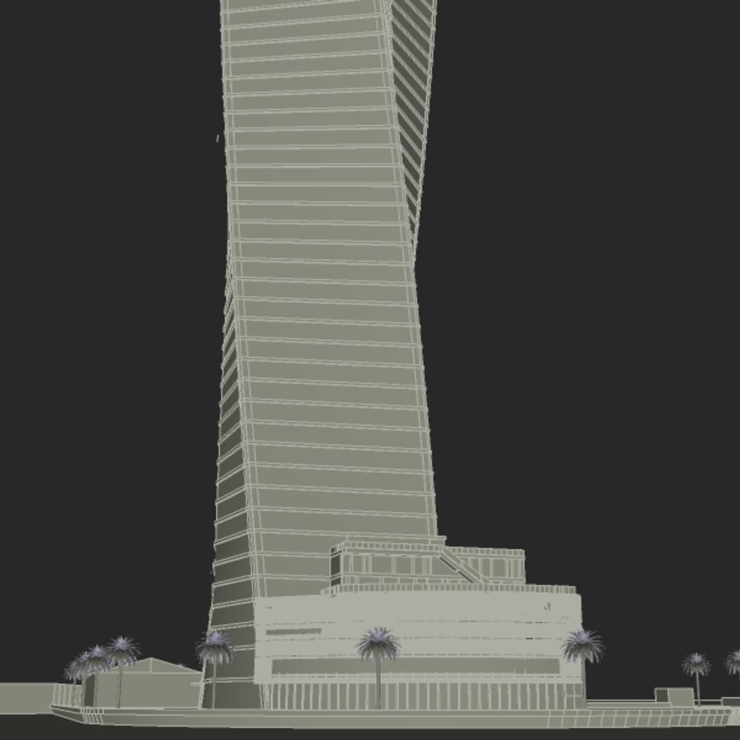 3d Model Cayan Tower