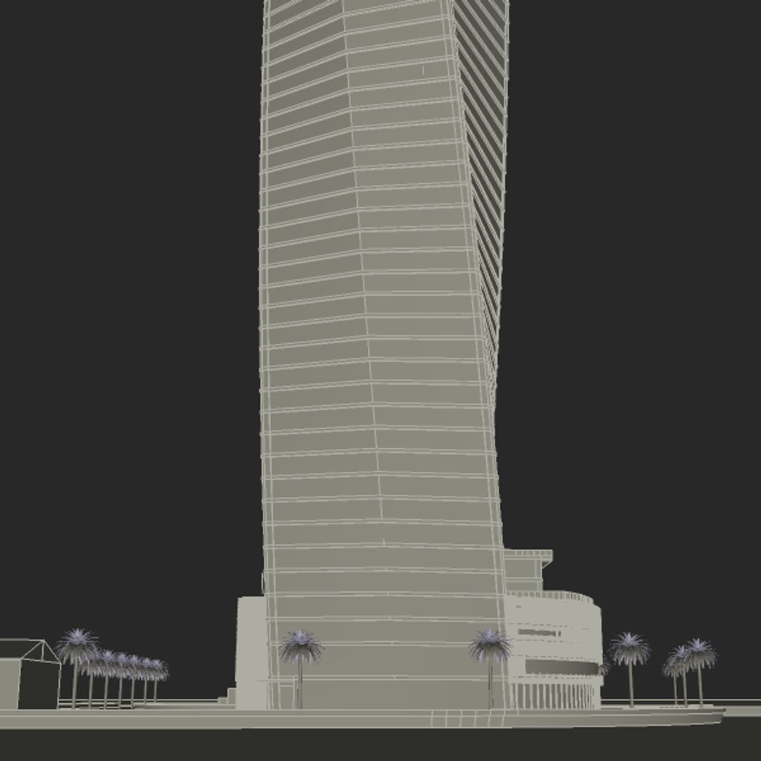 3d Model Cayan Tower