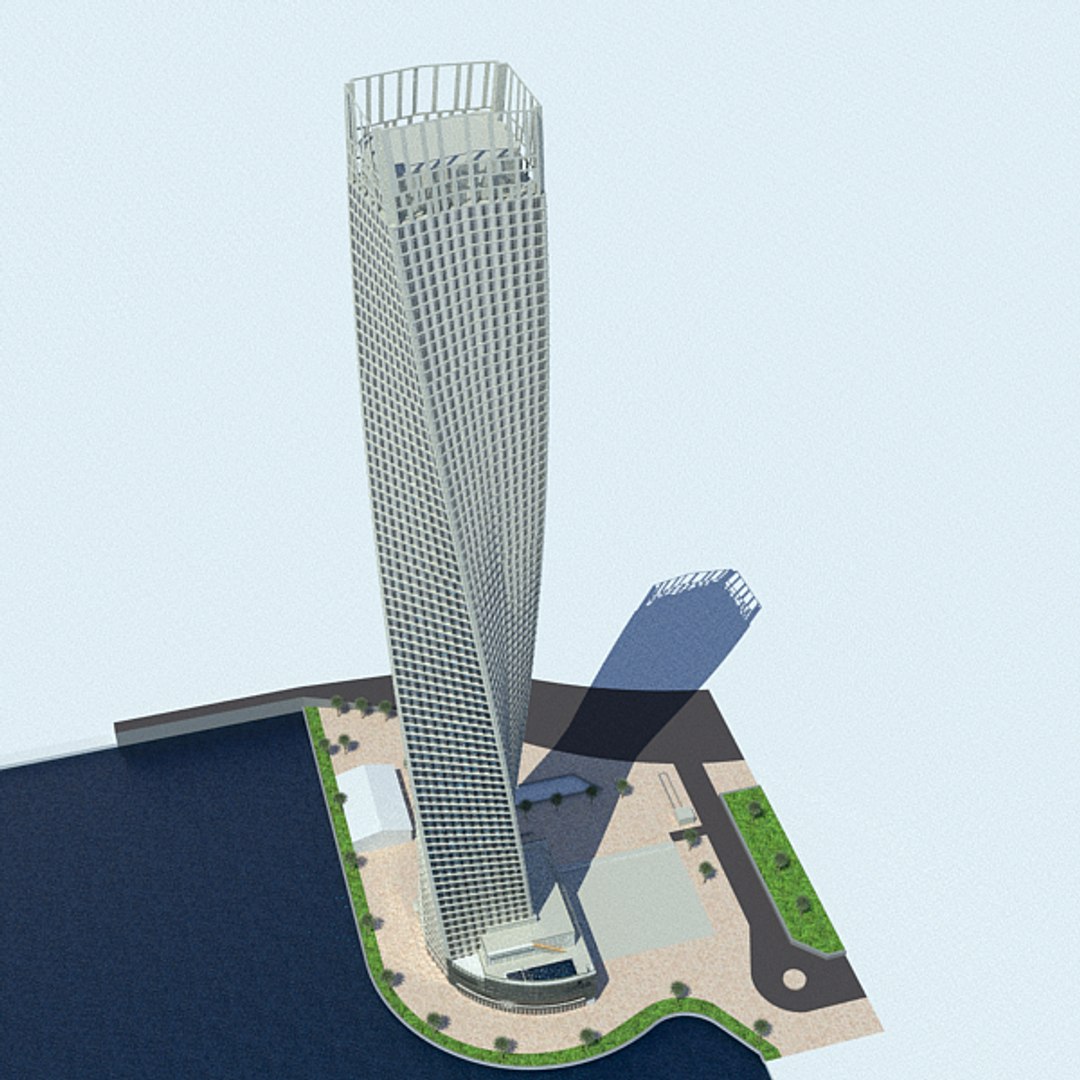 3d Model Cayan Tower