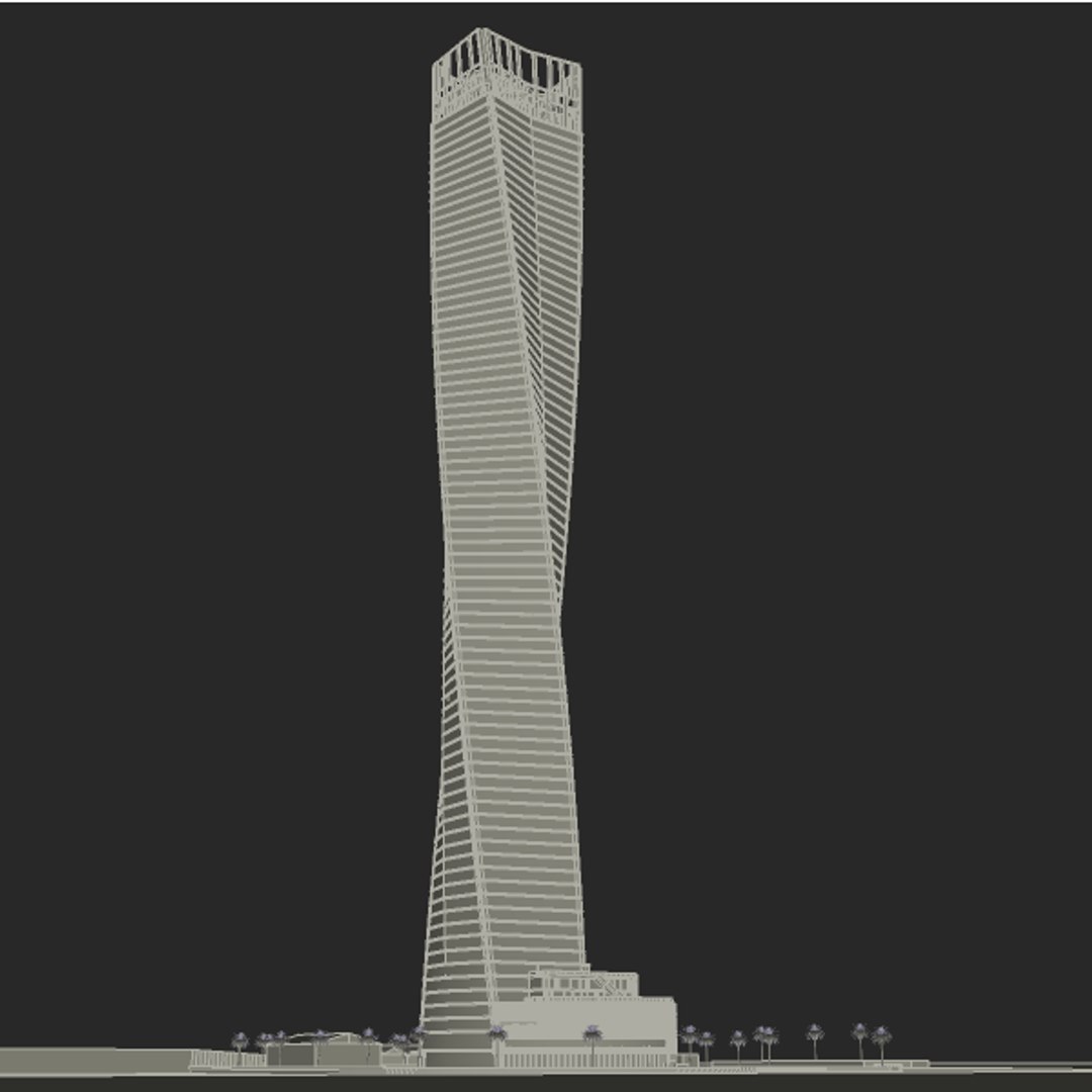 3d Model Cayan Tower