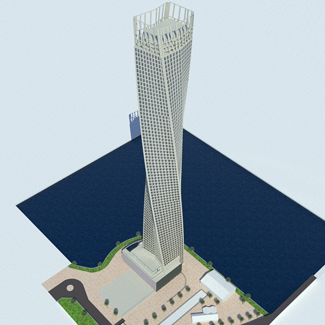 3d Model Cayan Tower