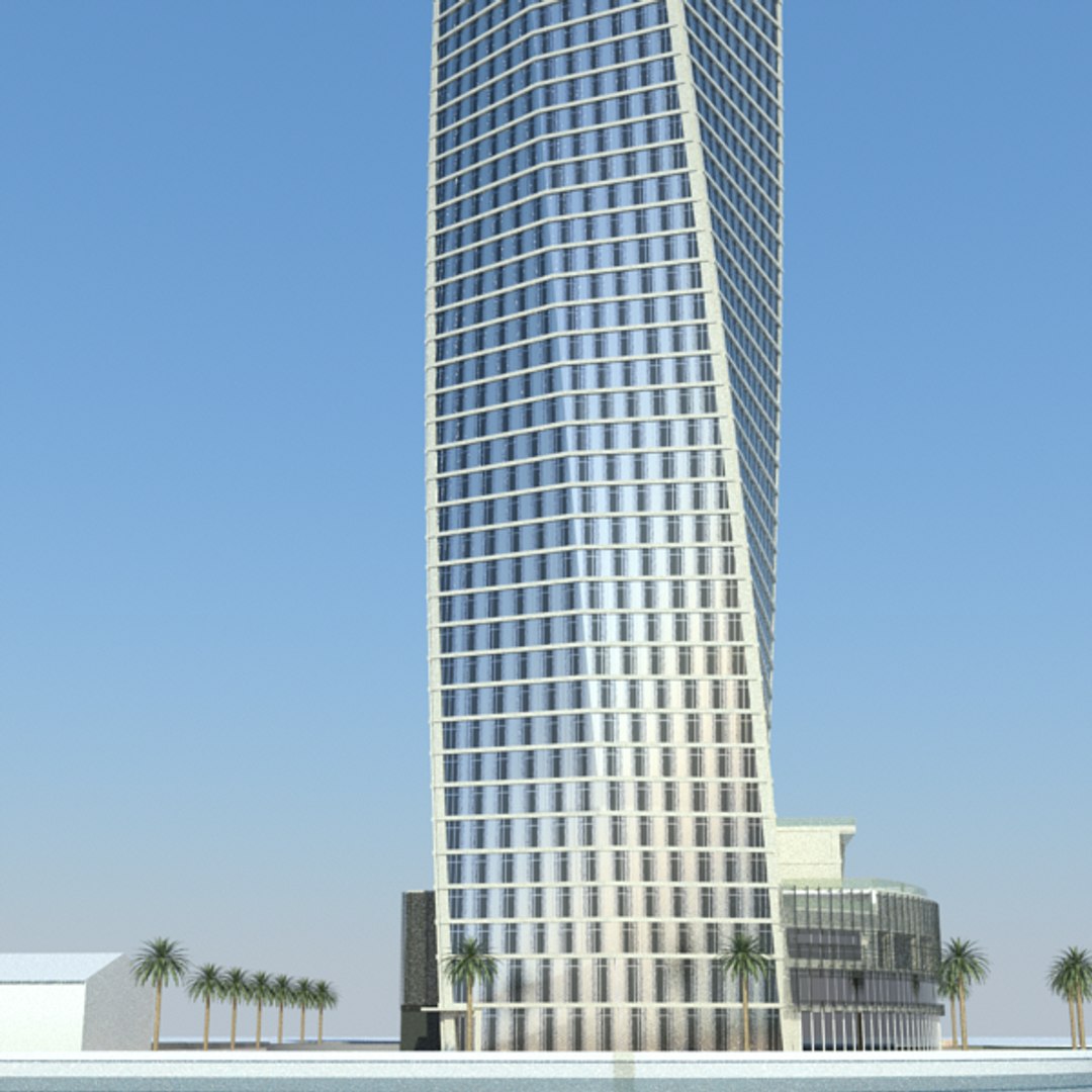 3d Model Cayan Tower