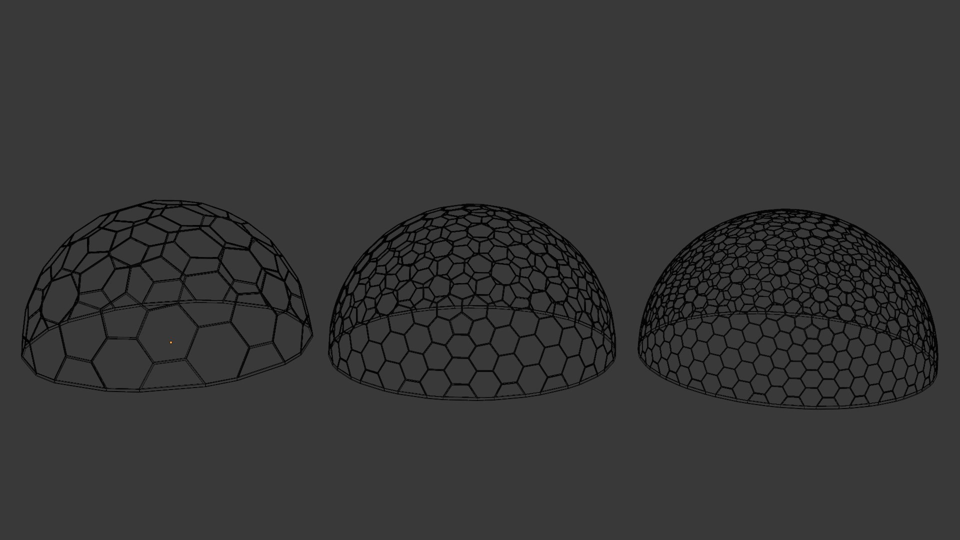3D Geodesic Domes Architecture Model - TurboSquid 1694442
