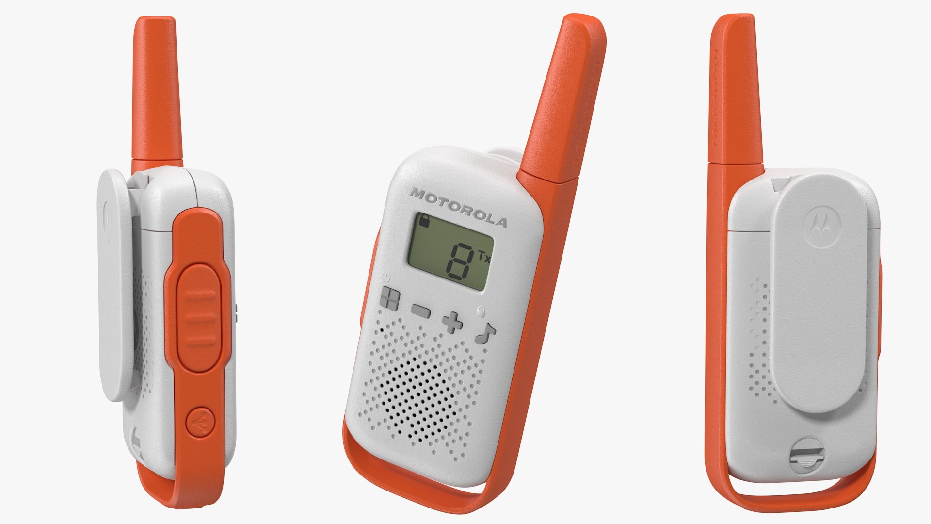 Motorola T42 Talkabout Pmr446 3D - TurboSquid 1623869