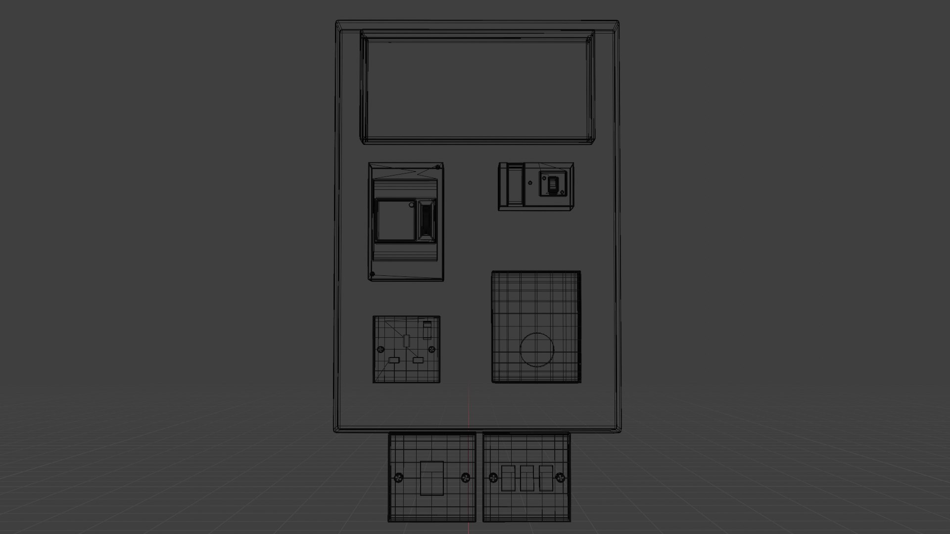 3D Model Main Power Switch - TurboSquid 1788059