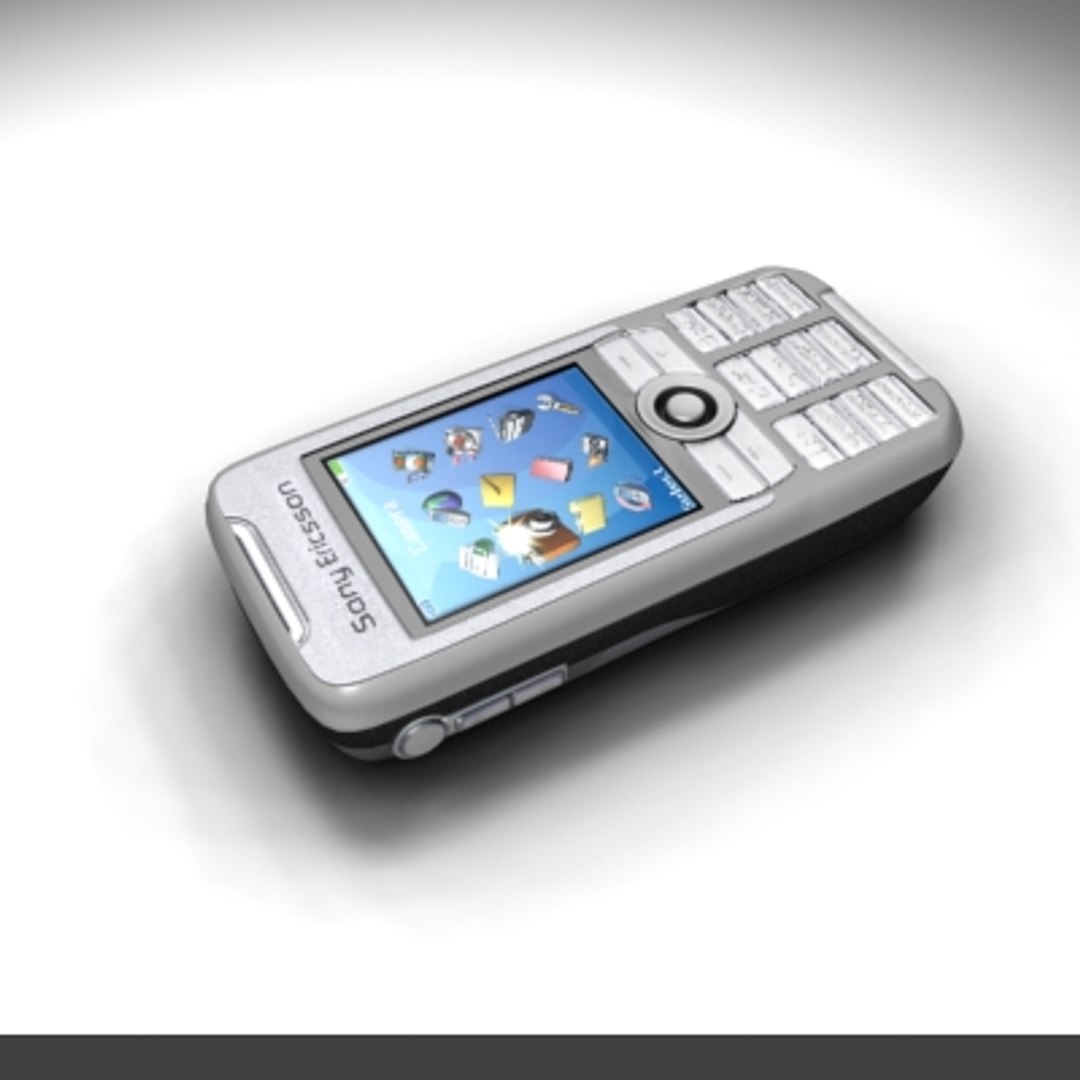 Sonyericsson K700 Cell Phone 3d Model