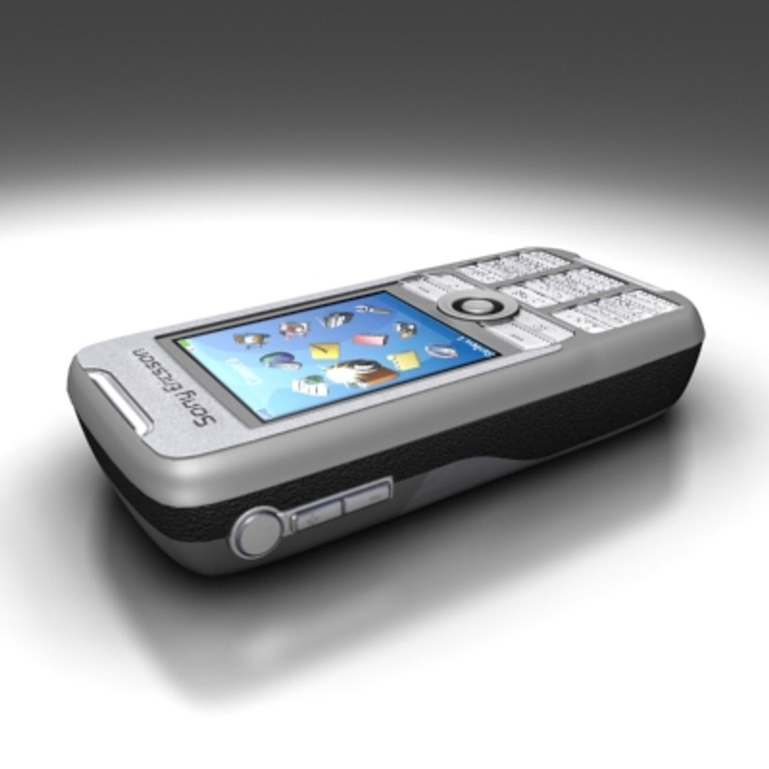 Sonyericsson K700 Cell Phone 3d Model