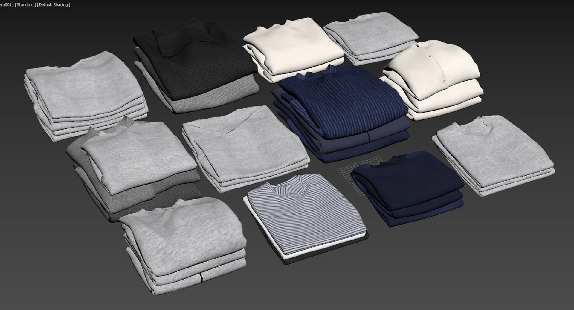 3D Realistic Folded Clothes - TurboSquid 1293566