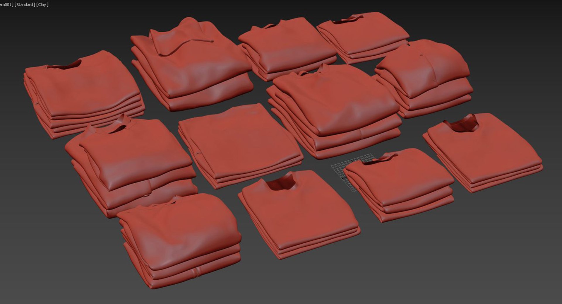 3D Realistic Folded Clothes - TurboSquid 1293566