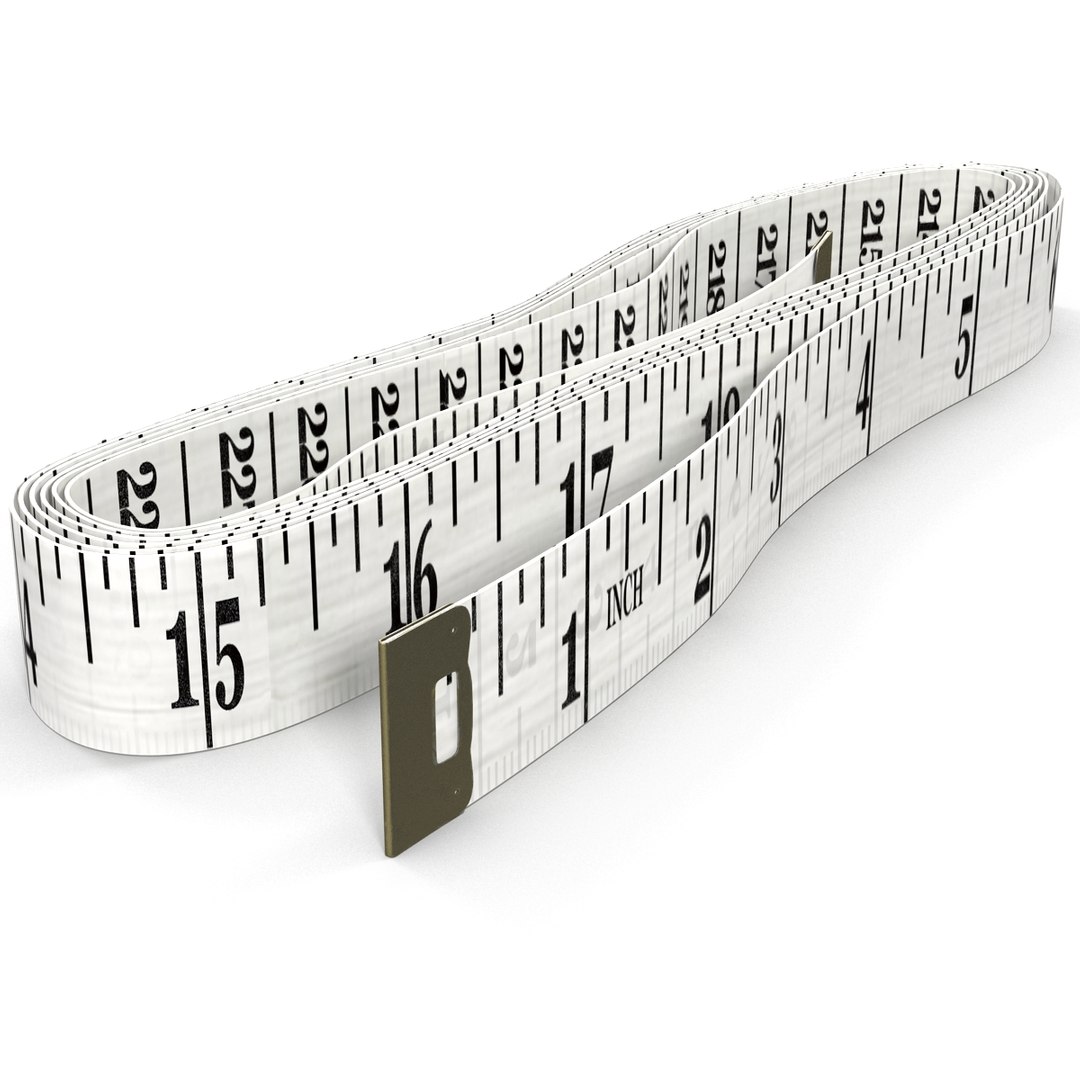 white tailor meter modeled 3d model