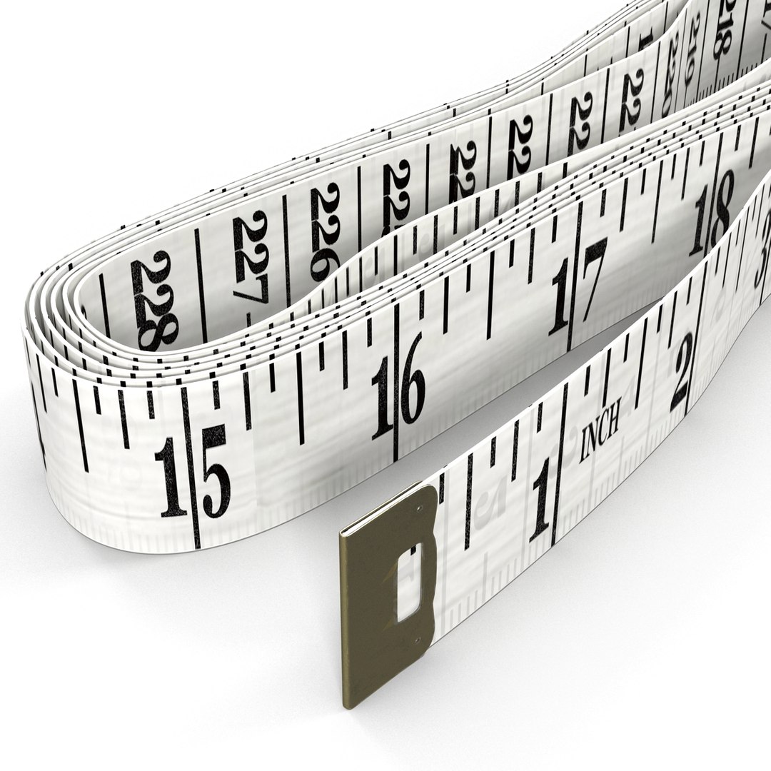 white tailor meter modeled 3d model