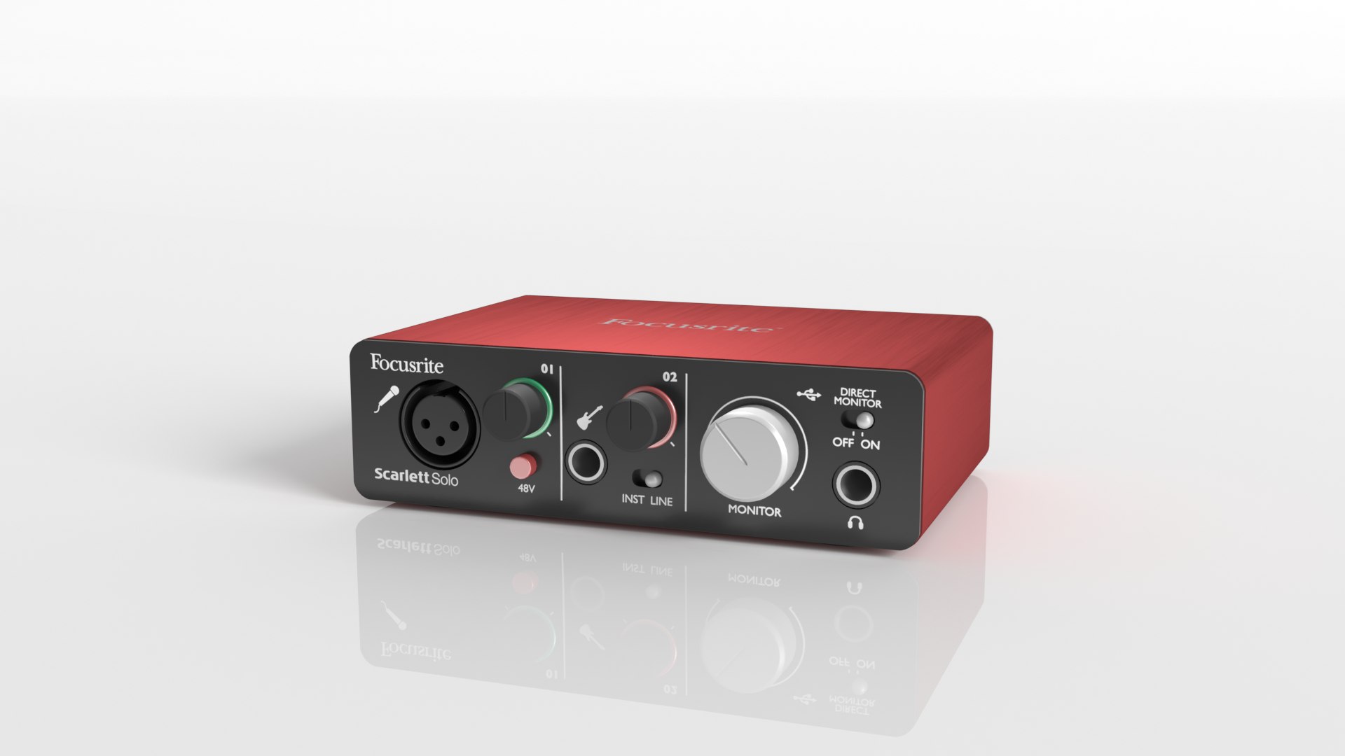 3D Card Focusrite Model - TurboSquid 1514736