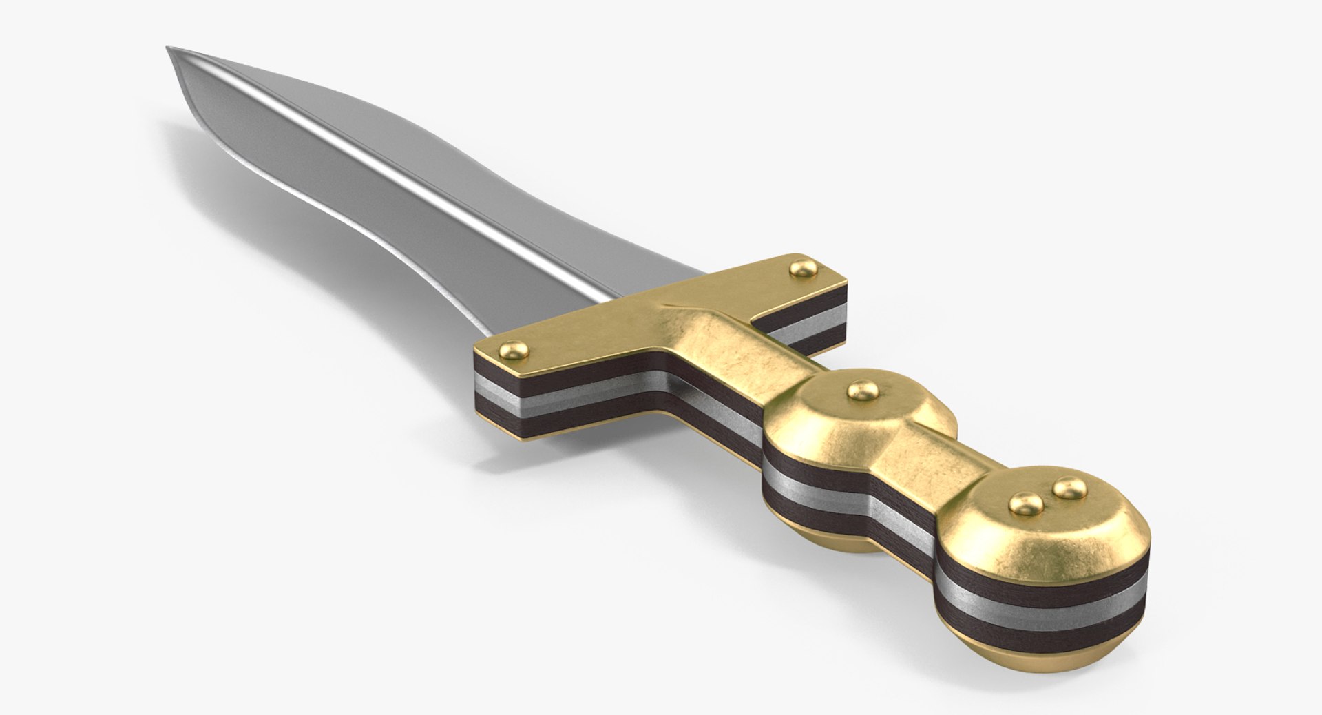 Roman Pugio Dagger 3d Model