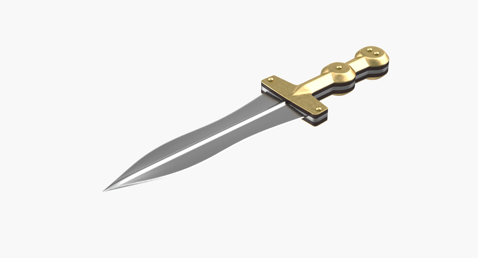 Roman Pugio Dagger 3d Model