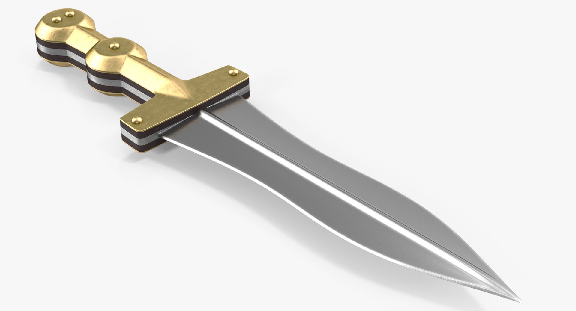 Roman Pugio Dagger 3d Model