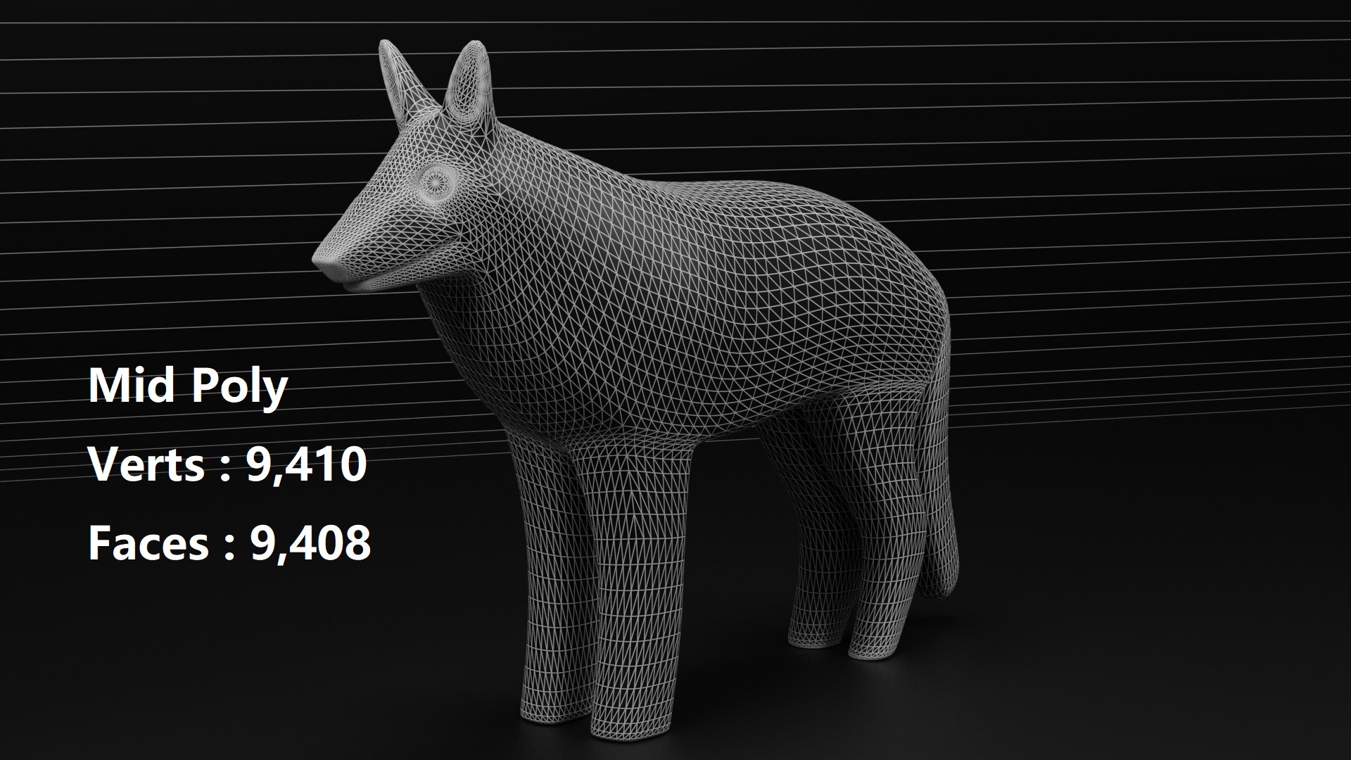 3D Cartoon German Shepherd Dog - TurboSquid 2095432