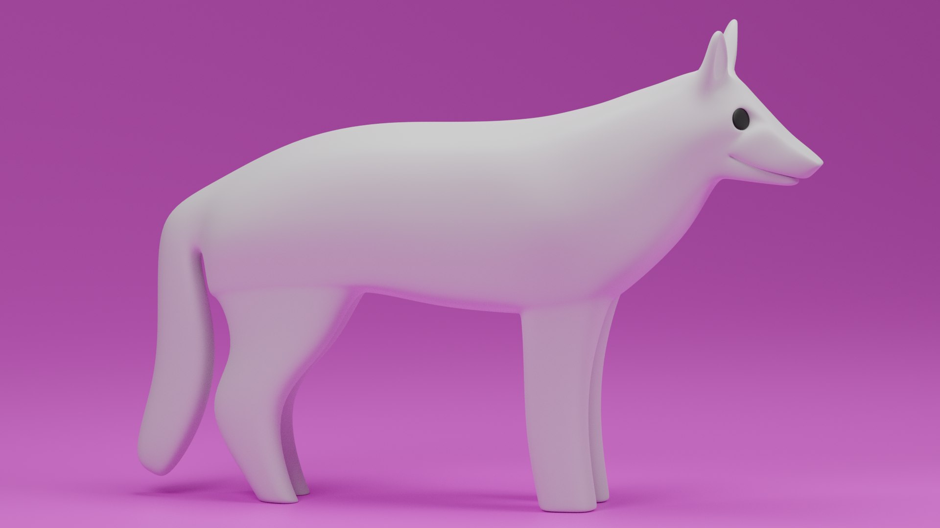 3D Cartoon German Shepherd Dog - TurboSquid 2095432