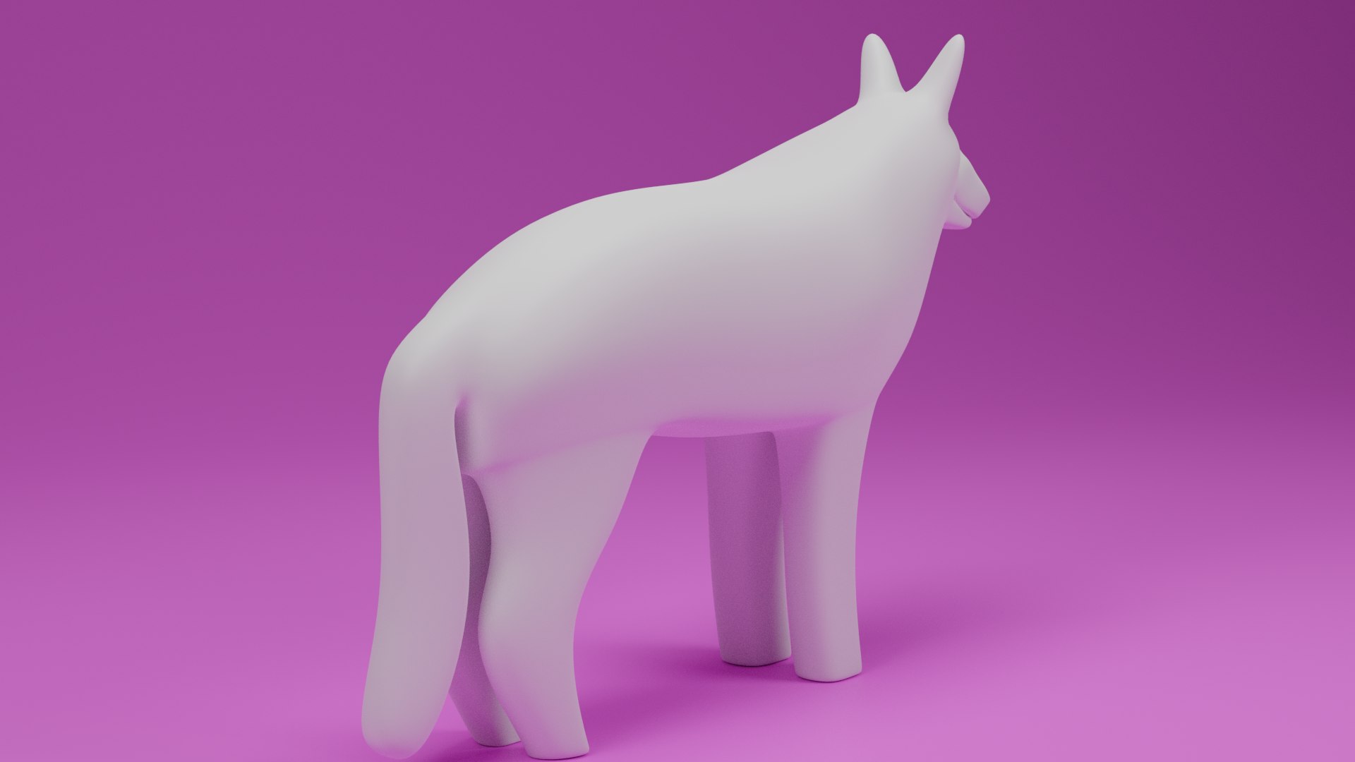 3D Cartoon German Shepherd Dog - TurboSquid 2095432