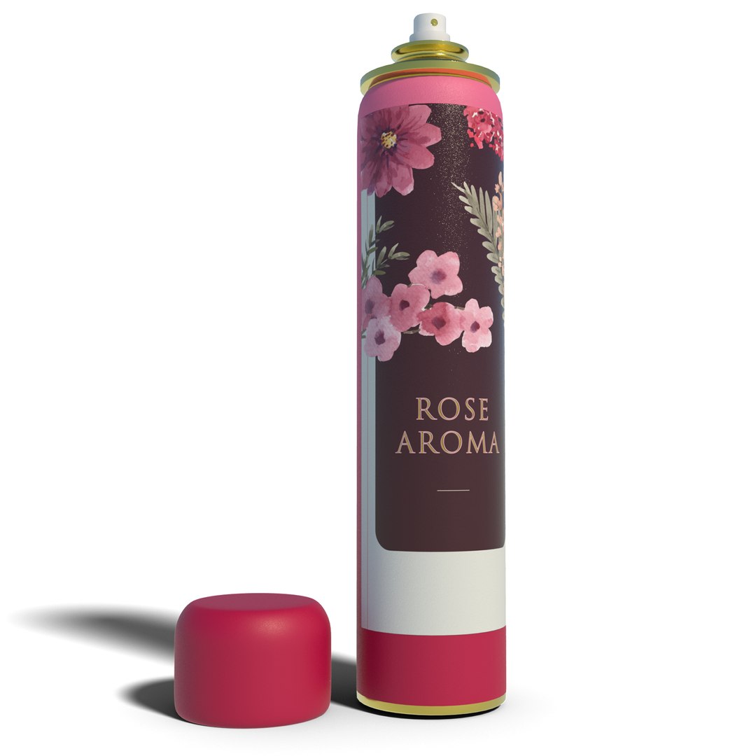 3D Air Freshener Rose Aroma - TurboSquid 2093805