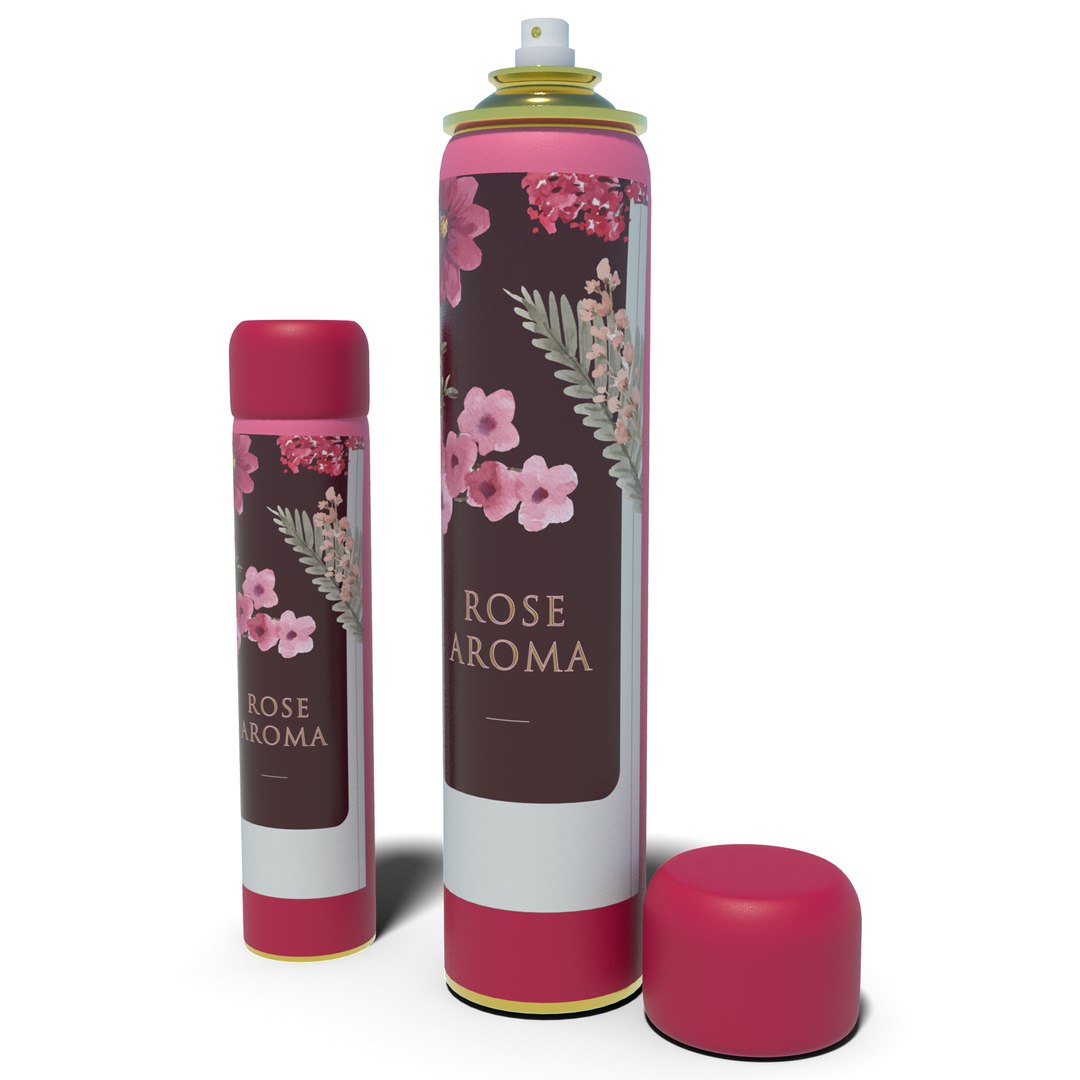 3D Air Freshener Rose Aroma - TurboSquid 2093805