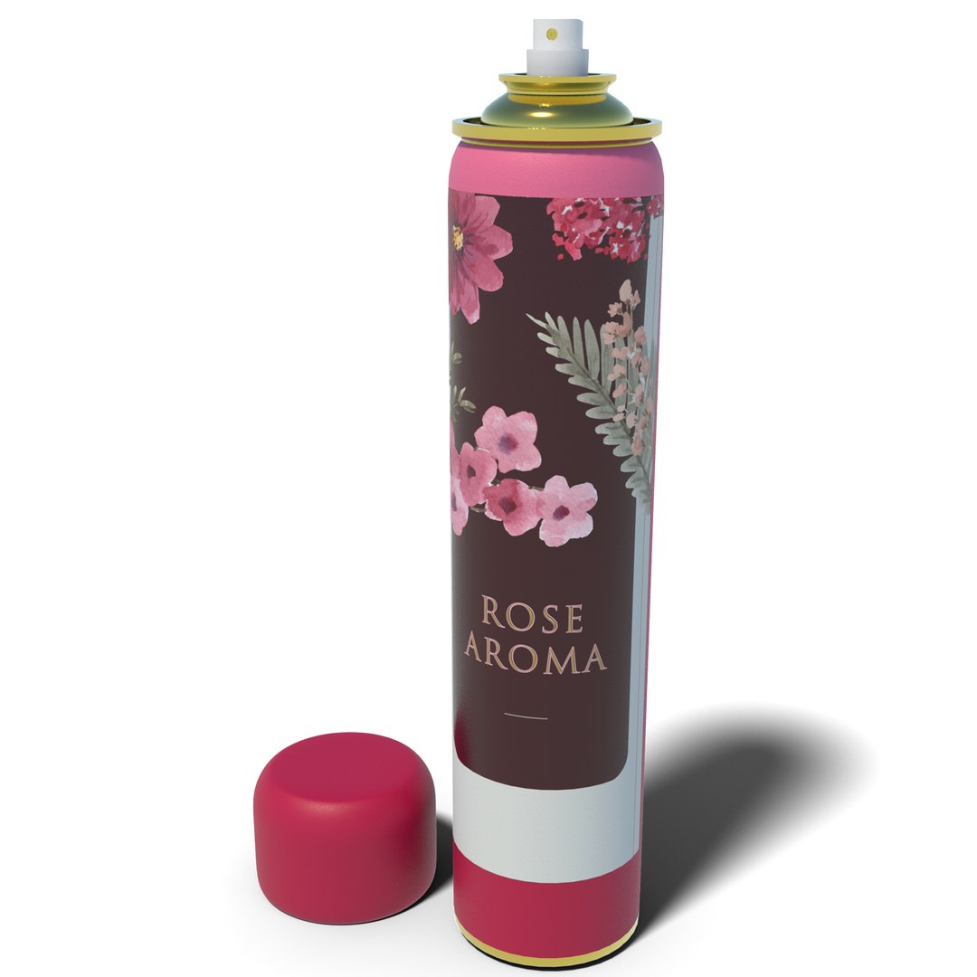 3D Air Freshener Rose Aroma - TurboSquid 2093805