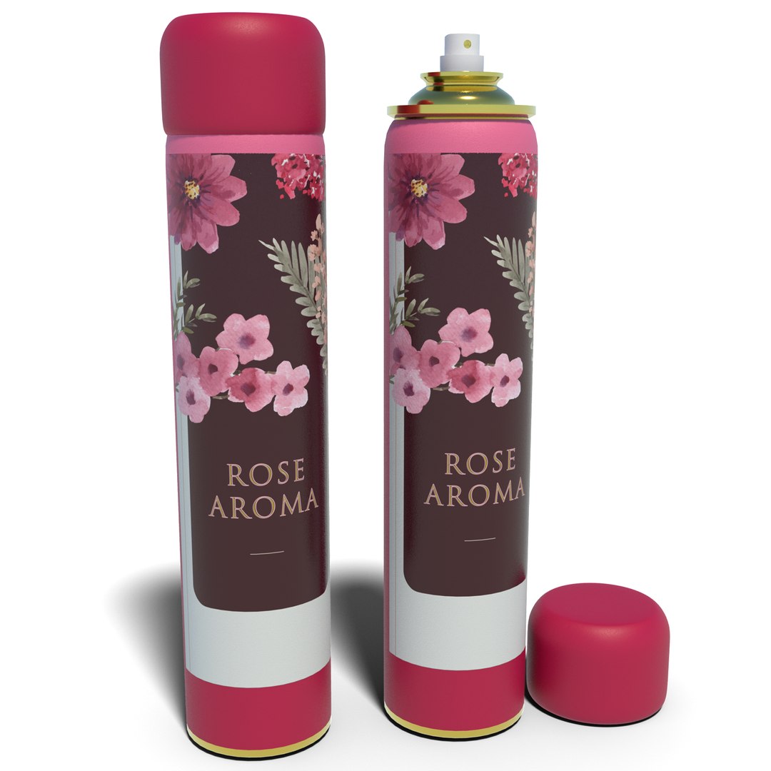 3D Air Freshener Rose Aroma - TurboSquid 2093805