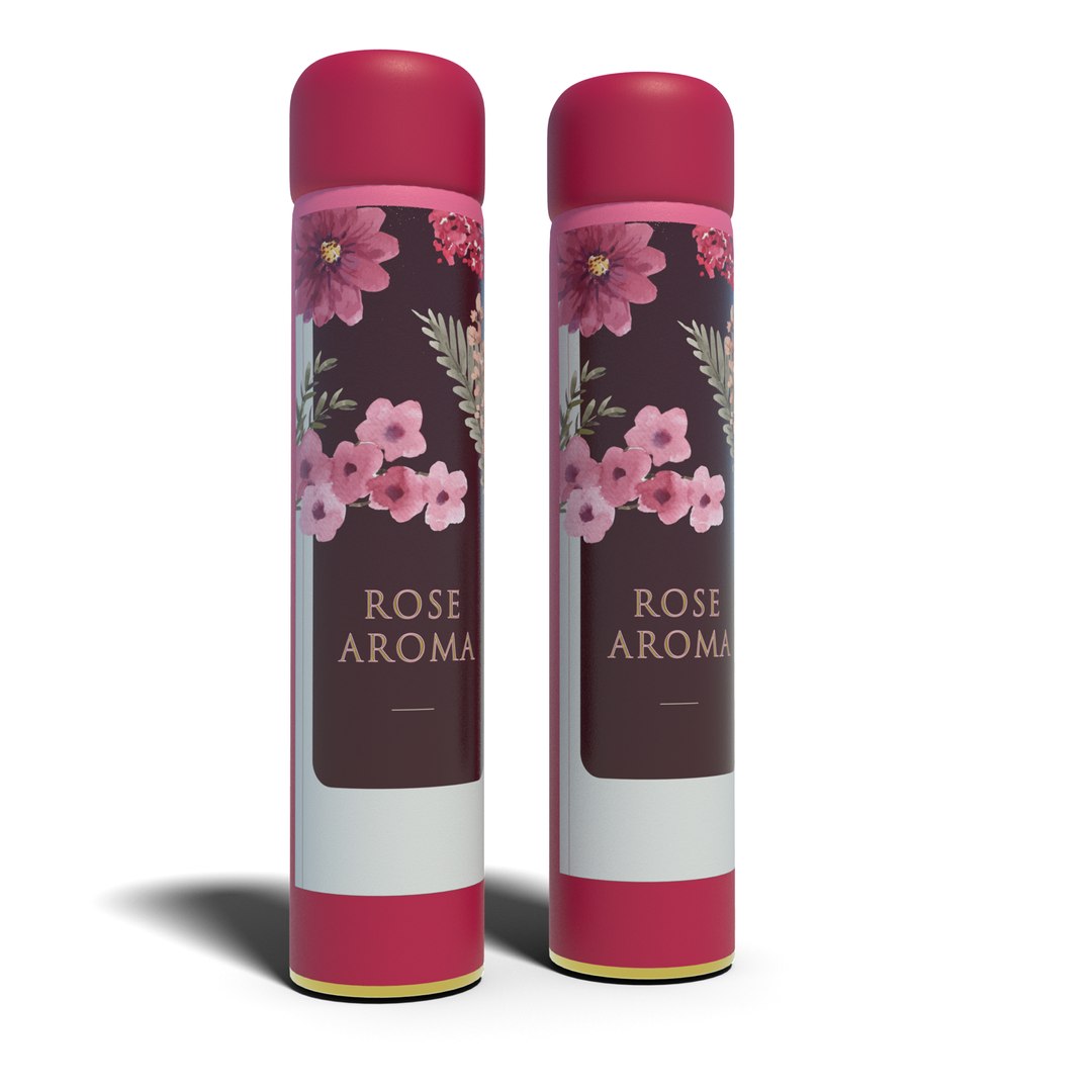 3D Air Freshener Rose Aroma - TurboSquid 2093805