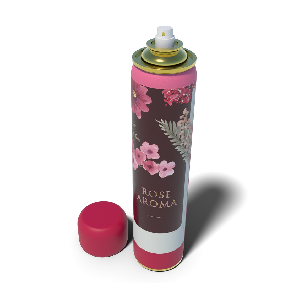 3D Air Freshener Rose Aroma - TurboSquid 2093805