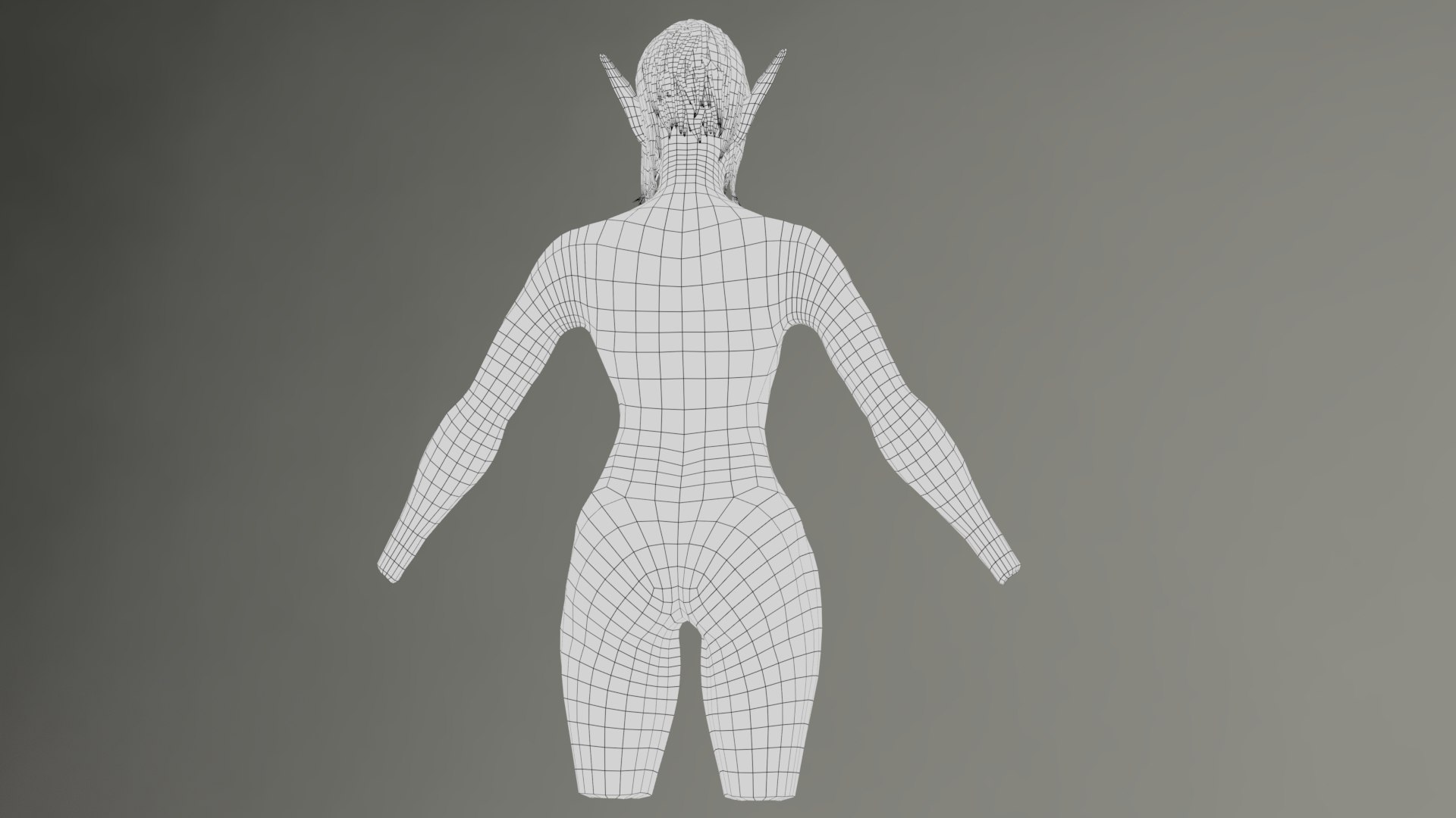 Elf Female Body Set 3D - TurboSquid 1731030