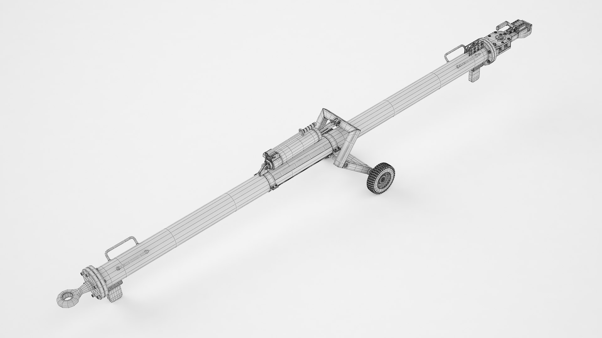 Tow Bar Aircraft 03 3D Model - TurboSquid 2390191