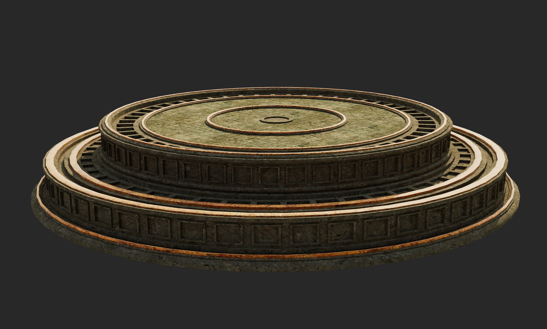 Free 3D Ancient Podium Model - TurboSquid 1925586