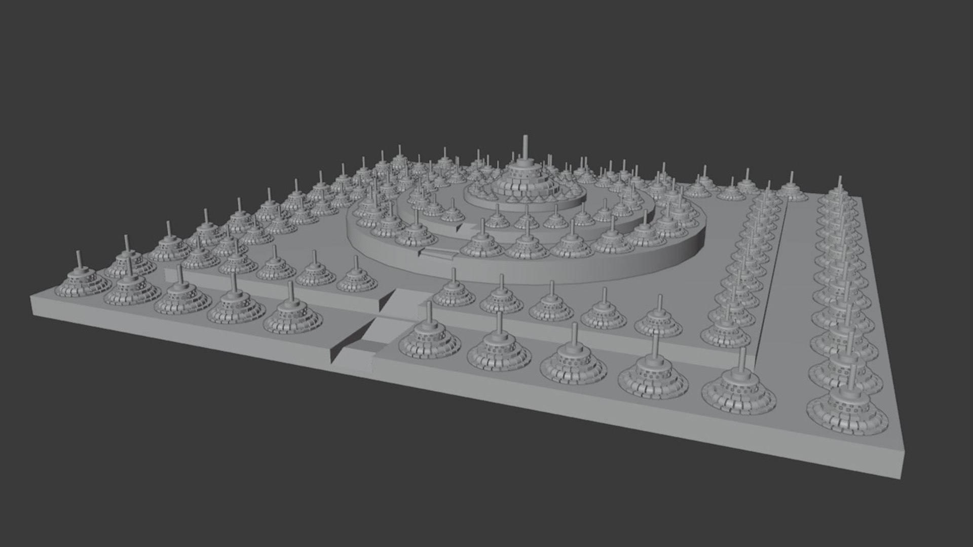 Borobudur Temple Candi Borobudur 3D Model - TurboSquid 2242143