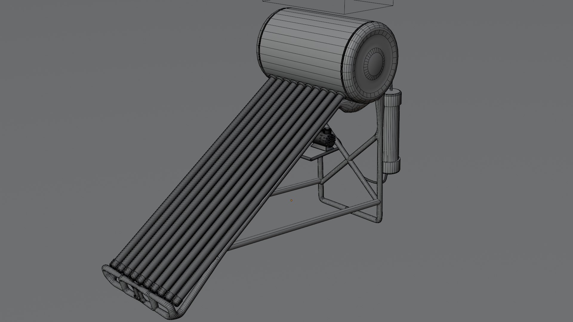 3D Solar Heater Model - TurboSquid 2213988