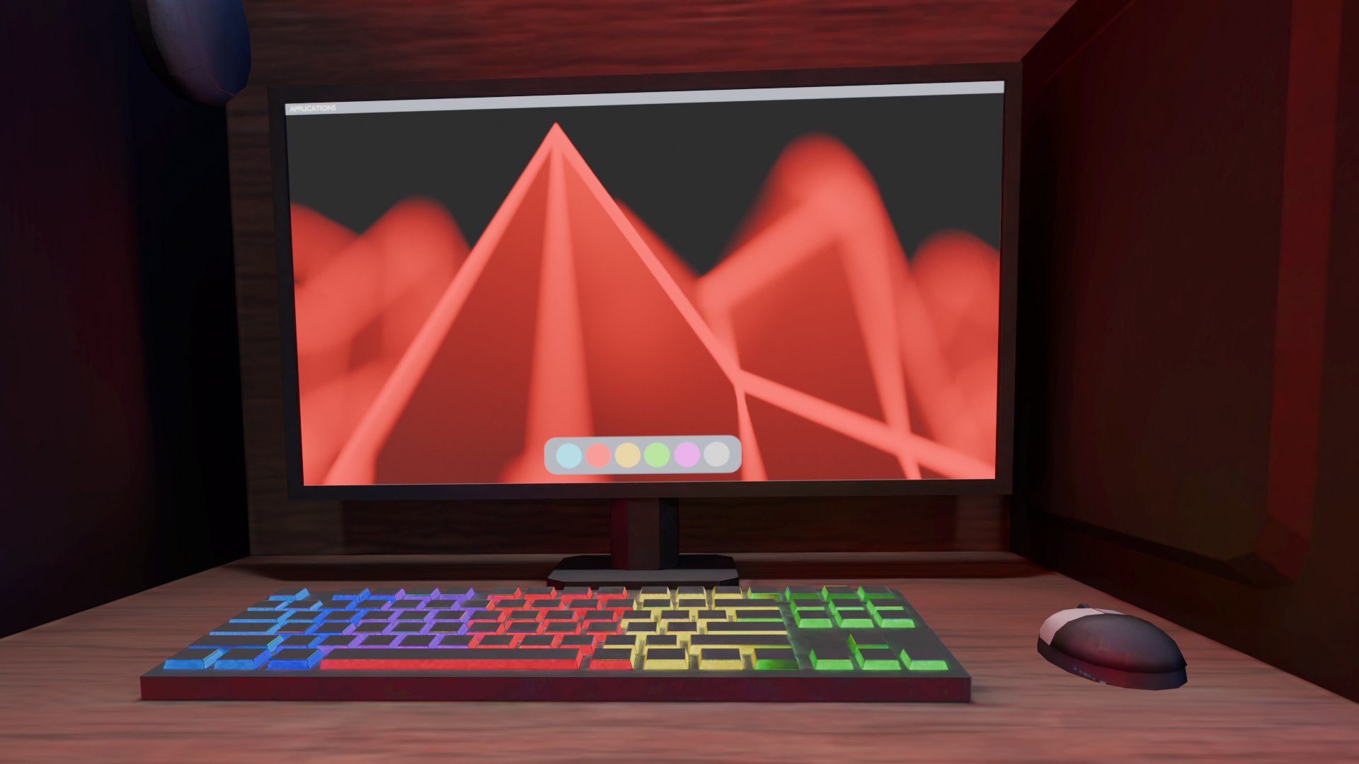 VR Internet Cafe 3D Model - TurboSquid 2152053