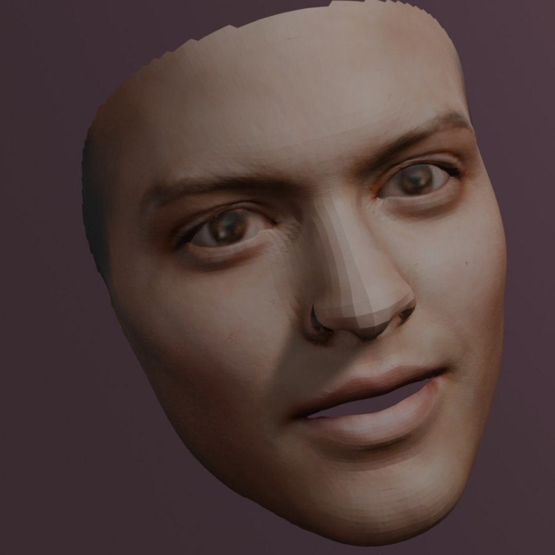 3D Model PopFace BaseMesh - Bruno Mars 2 - TurboSquid 2257050