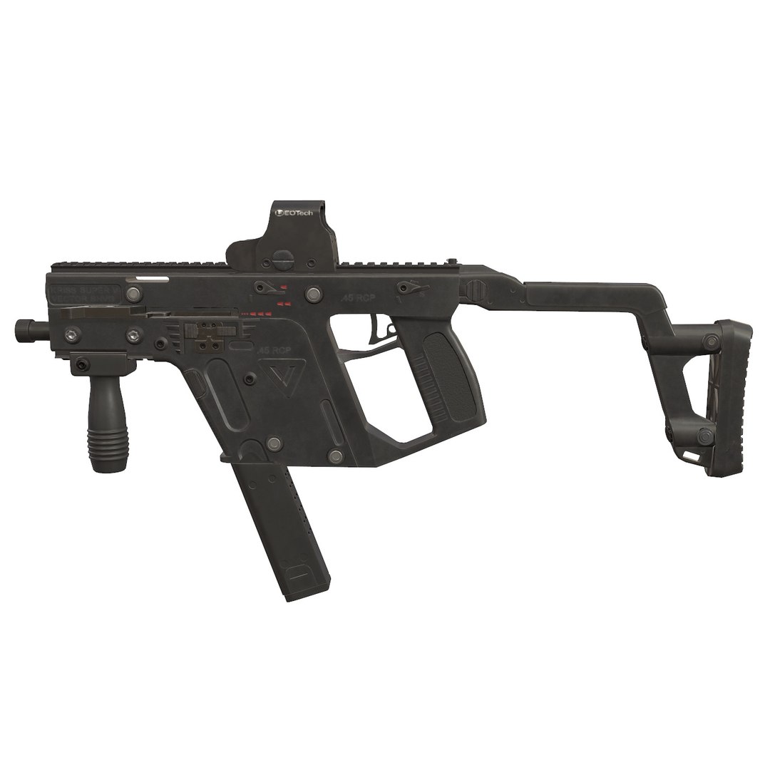 3D Model Kriss Vector Rifle - TurboSquid 1169116