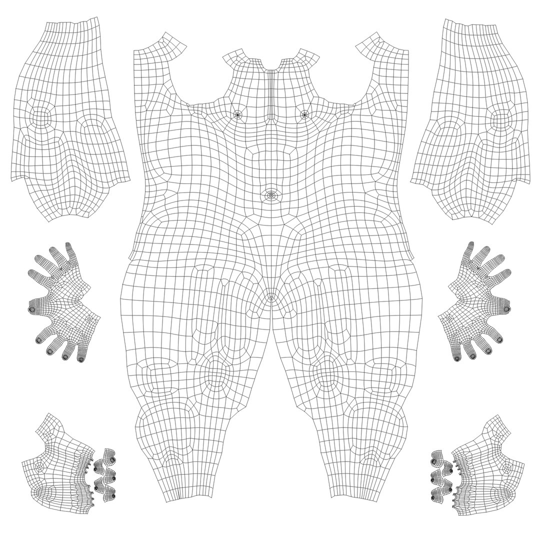 Ma Realistic Male Body