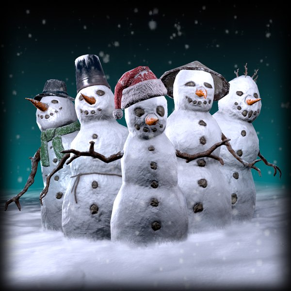 Scan snowman 3D - TurboSquid 1169818