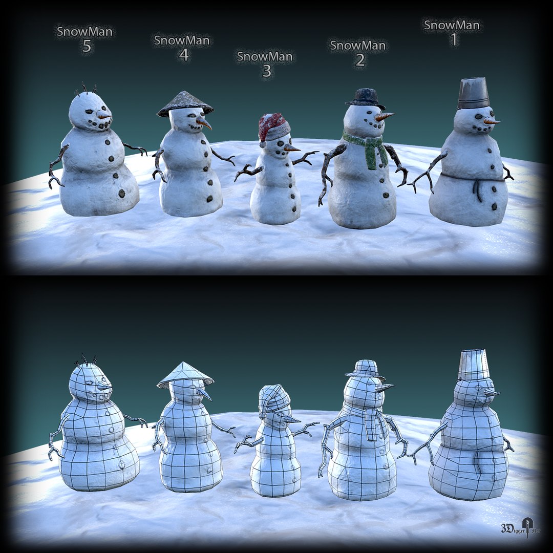 X Pack Snowman