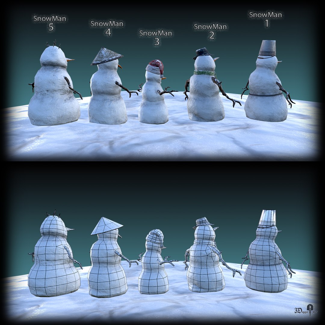 X Pack Snowman