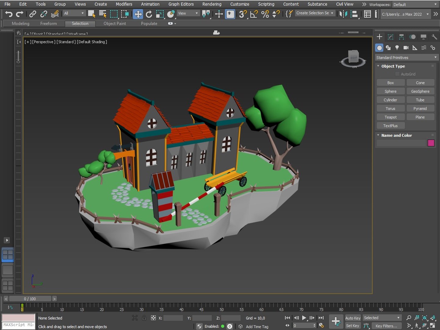 Island 4 Model - TurboSquid 1951889